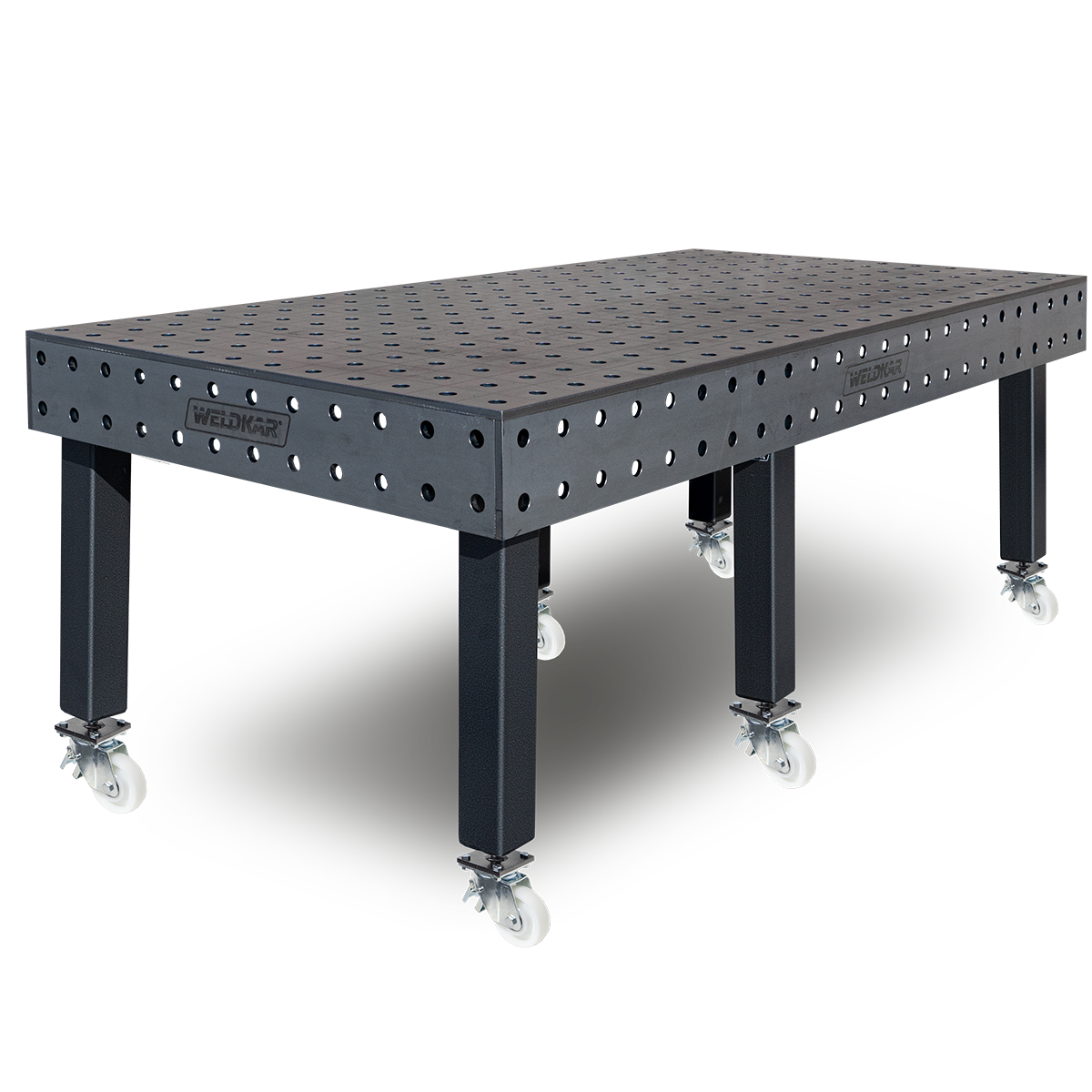 Lastafel Weldkar 3000 x 1500 x 15 mm - Boring Ø 28 mm - Verrijdbaar ...